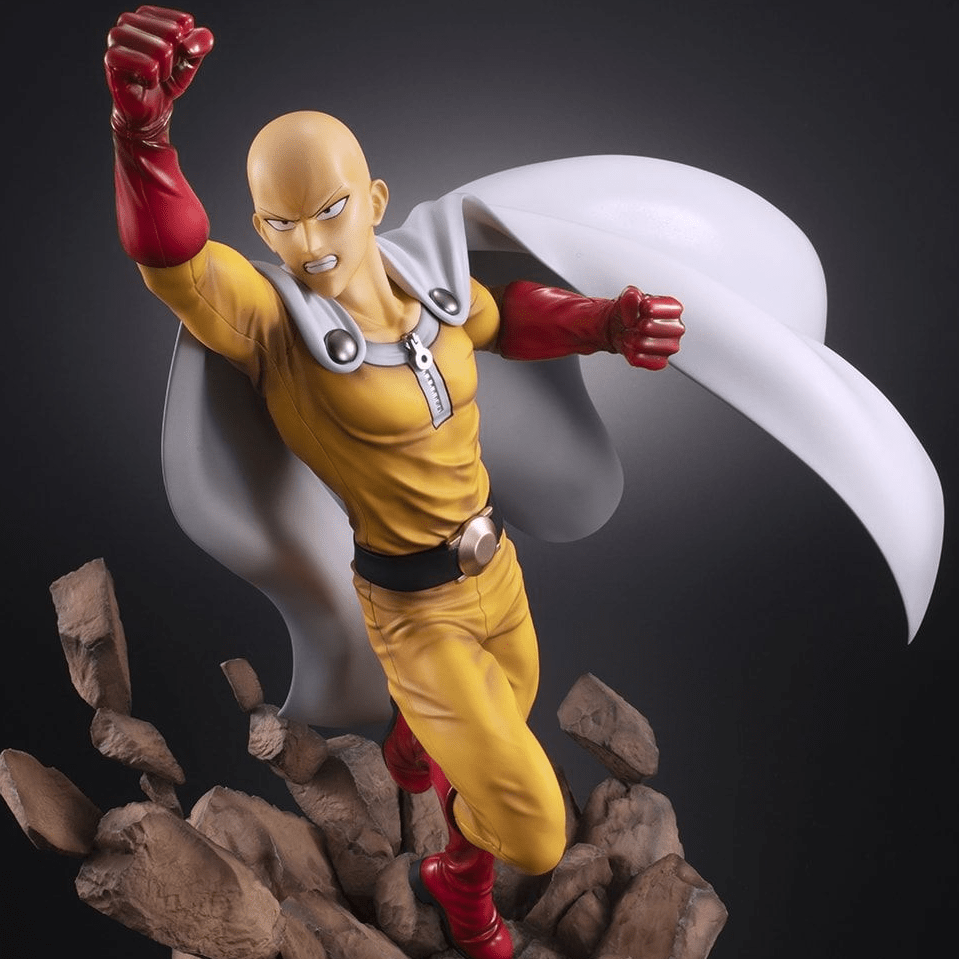 One-Punch Man Saitama Meteorite Destruction
