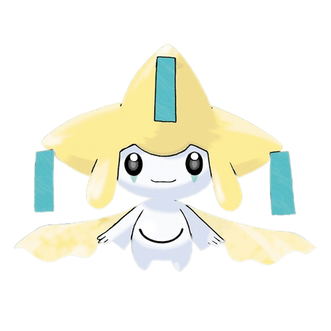 Pokemon Kimi ni kimeta! Plush Toy Jirachi