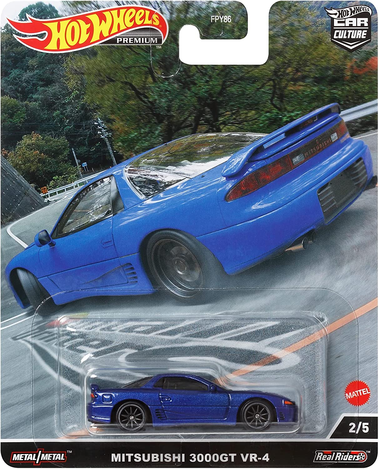 Hot Wheels Mitsubishi 3000GT VR-4 - moehime-japantoys