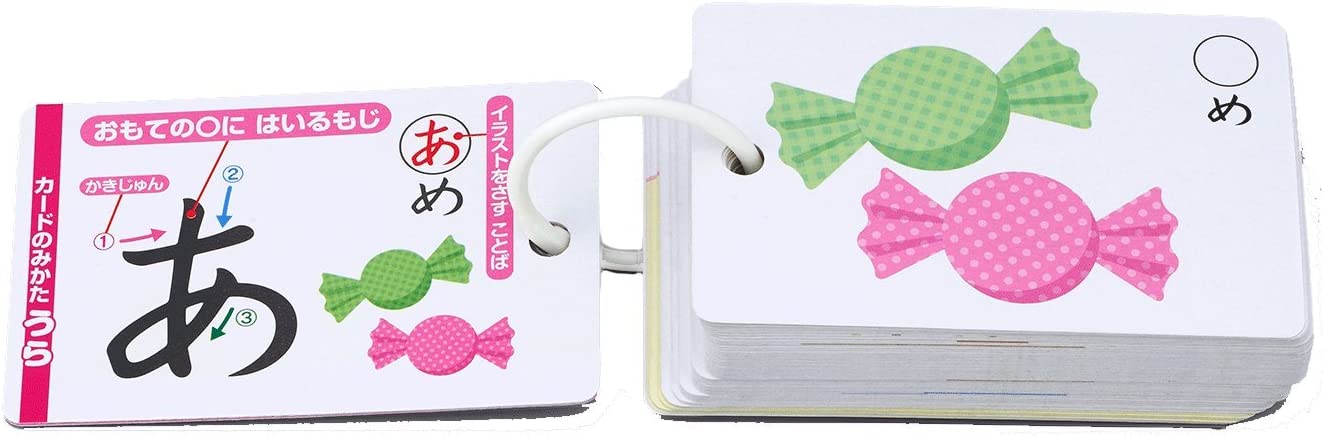 Pocket Picture Card Hiragana moehime-japantoys