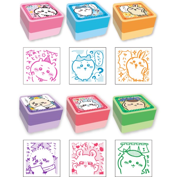 Chiikawa Stamp Set Reissue moehime-japantoys