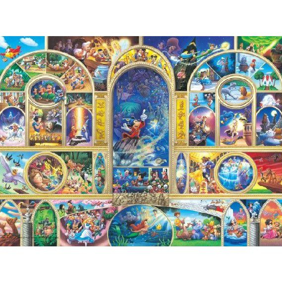 Jigsaw Puzzle 1000-405 Disney All Character Dream World's Smallest 1000 ...