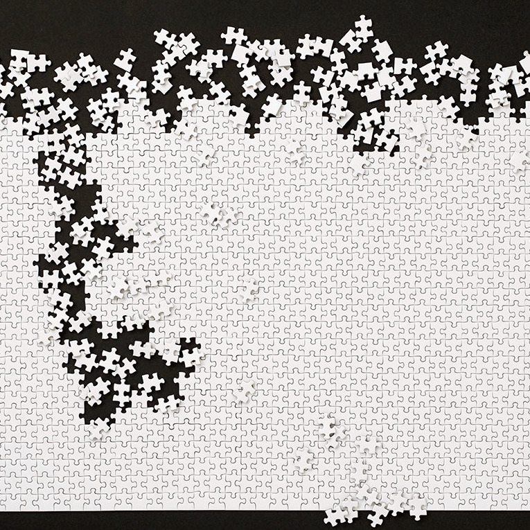 Jigsaw Puzzle M71-847 White hell 1000 Pieces