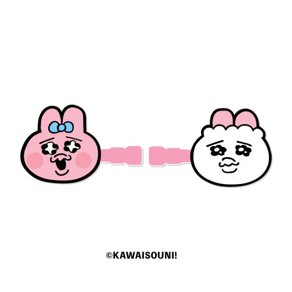 Opanchu Usagi Acrylic Hair Clip (1) Reissue moehime-japantoys