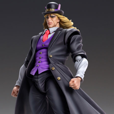 Super Action Statue JoJo's Bizarre Adventure Part.I Robert E.O. Speedwagon