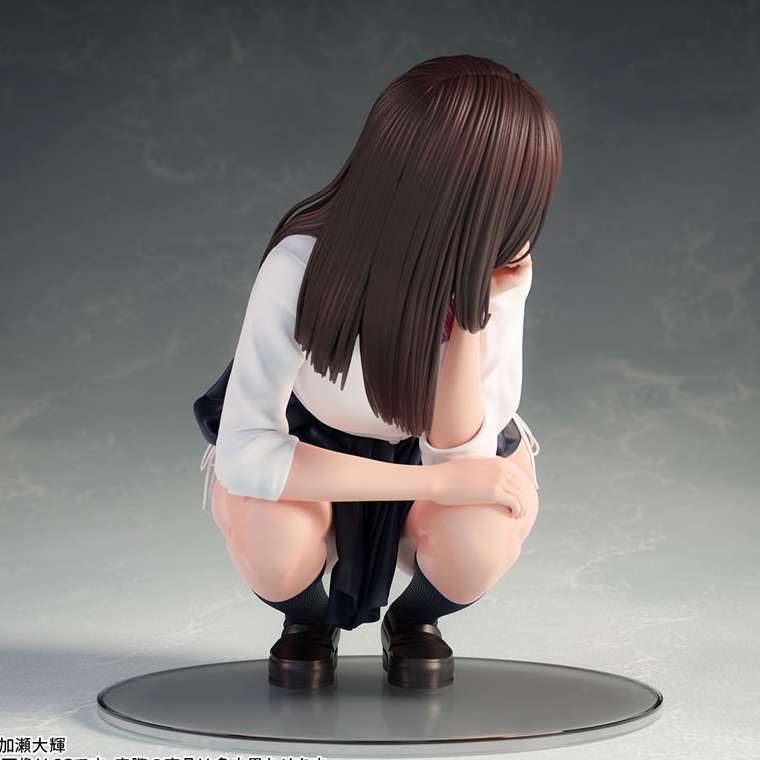 Daiki Kase Illustration Crouching JK 1/6 - moehime-japantoys