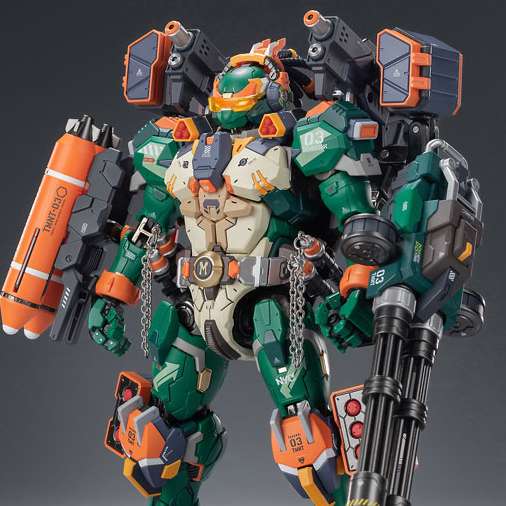 HB0014 Teenage Mutant Ninja Turtles Michelangelo Gokin Figure - moehime ...