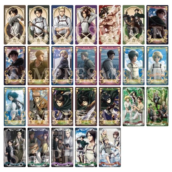 Shingeki no Kyojin Arcana Card Collection BOX moehime-japantoys