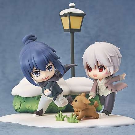 Shion and Nezumi Chibi Figures A Distant Snowy Night Ver.