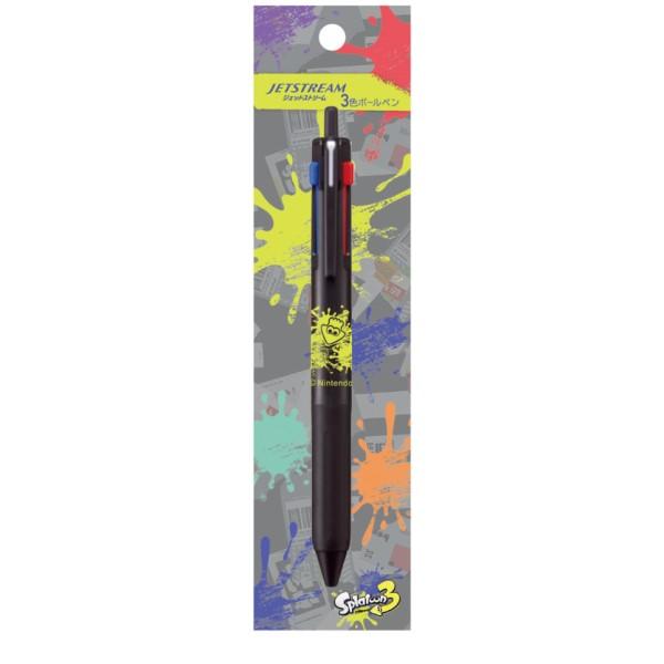 Splatoon 3 Jetstream 3 Color Ballpoint Pen (1) Squid moehime-japantoys