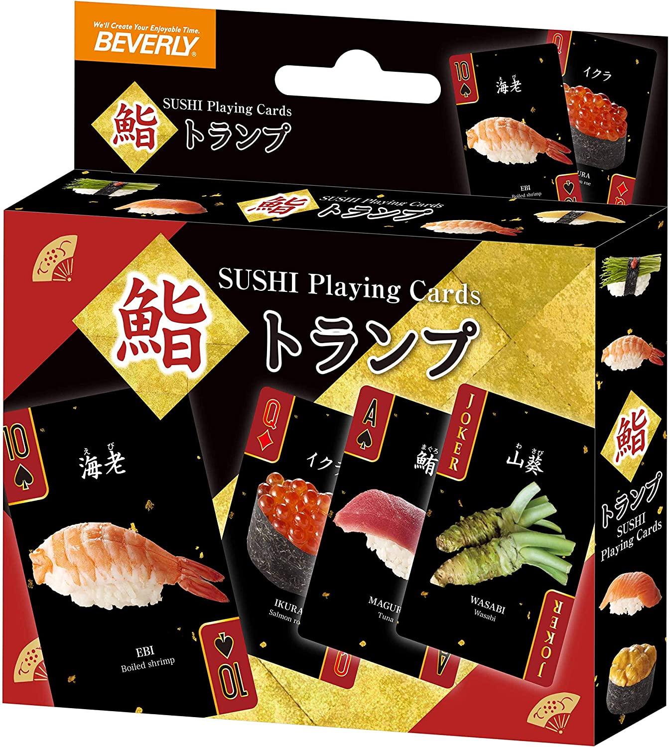 TRA-068 Sushi playing cards moehime-japantoys