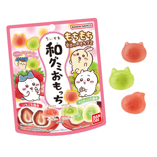 Chikawa Japanese Gummy Omocchi Fruit Daifuku Flavor - moehime-japantoys