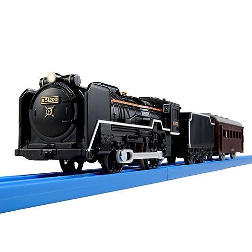 Plarail S-28 D51200 steam locomotive with light moehime-japantoys