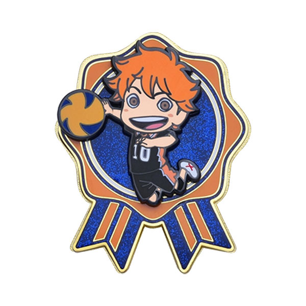 Haikyuu!! Metal Badge Shoyo Hinata moehime-japantoys