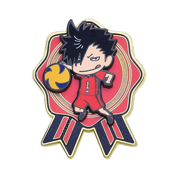 Haikyuu!! Metal Badge Tetsuro Kuroo moehime-japantoys