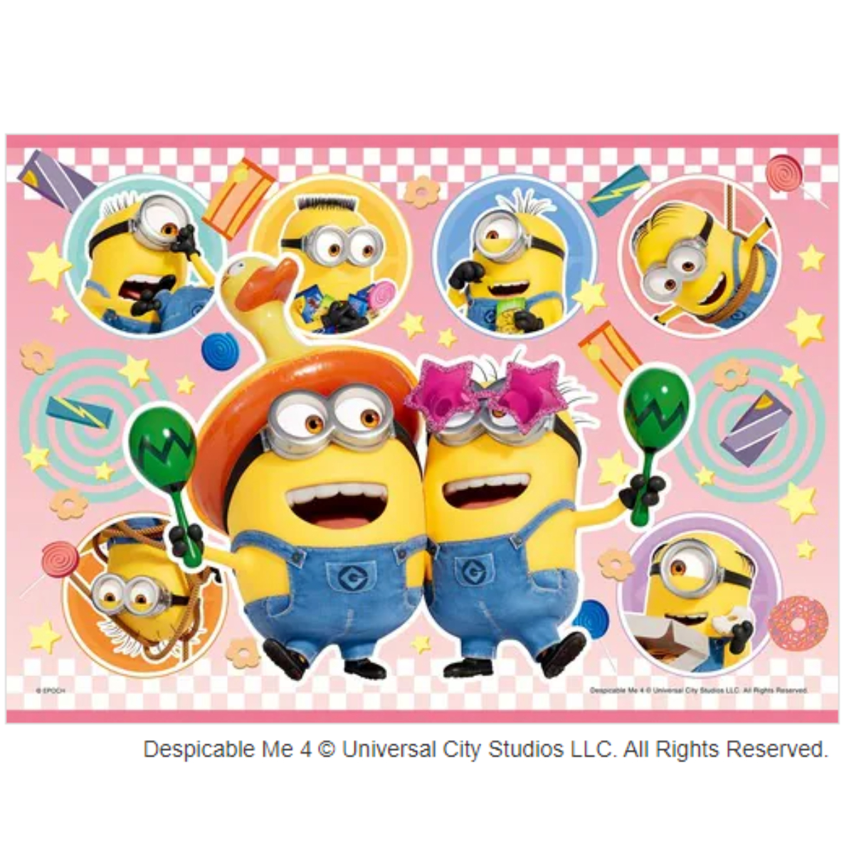 Jigsaw Puzzle 02-223 Minions Sweets Party 108 Pieces