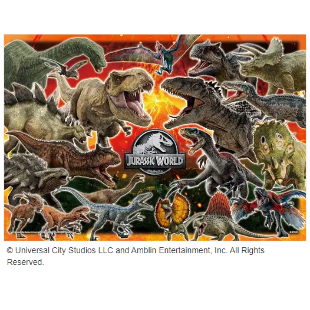Jigsaw Puzzle 26-504 Jurassic World Survive 100 Pieces