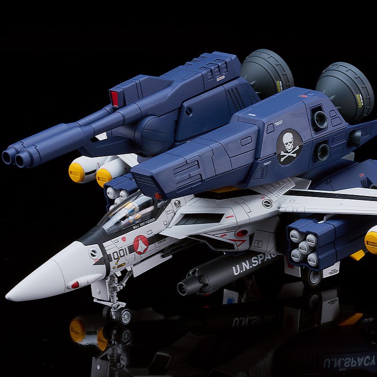 PLAMAX PX08 VF-1S Strike Fighter Valkyrie Skull Leader moehime-japantoys