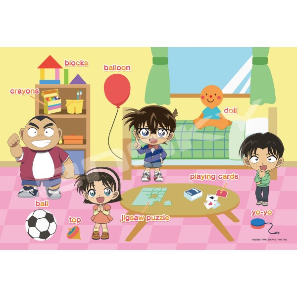 Jigsaw Puzzle 108-L909 Detective Conan Kid's Room 108 Large Pieces