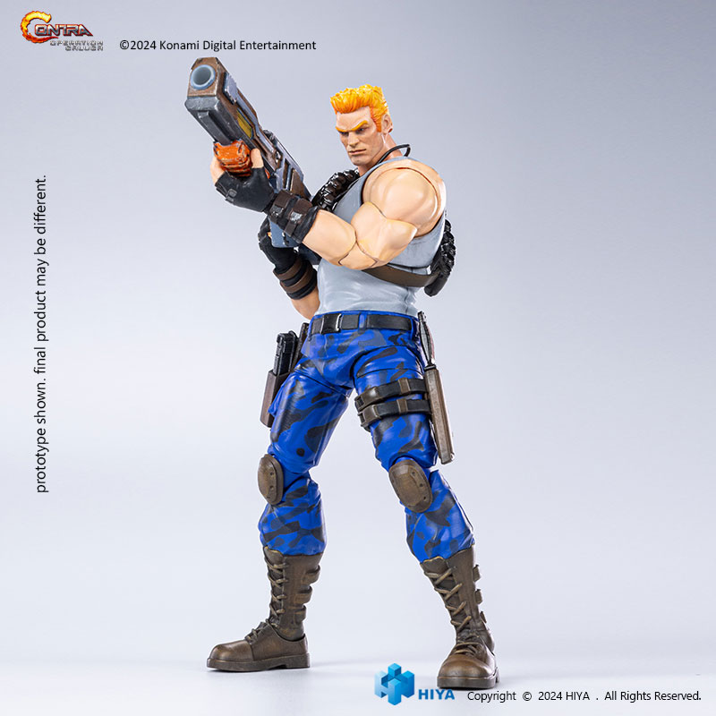 Contra Operation Galuga Exquisite Basic Action Figure Bill Rizer 1/12 ...
