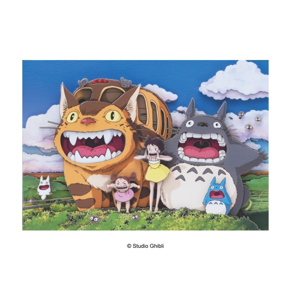 Paper Shadow Art SA-01X My Neighbor Totoro Echo in the Sky