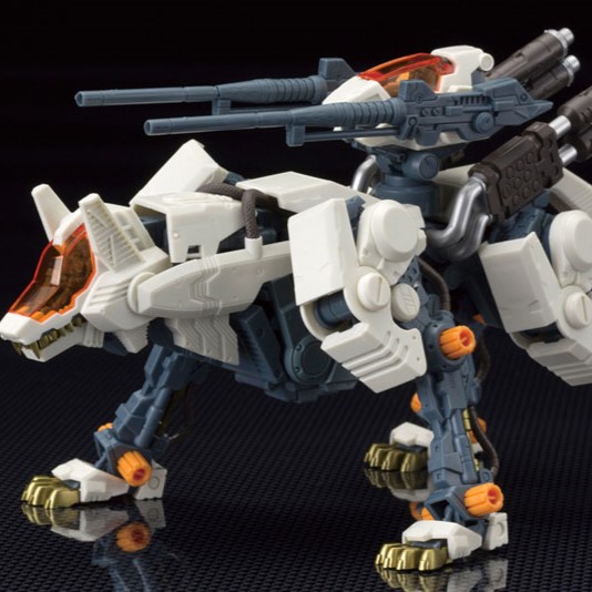 HMM ZOIDS RZ-009 COMMAND WOLF AC & LC MARKING PLUS Ver. - moehime-japantoys