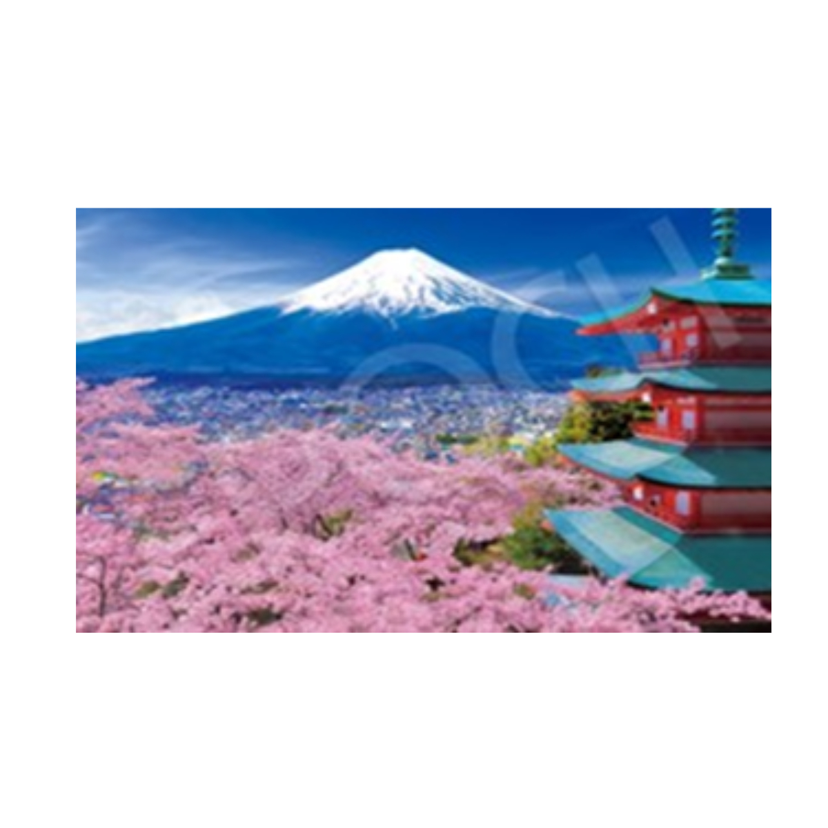 Jigsaw Puzzle 11-615s Spring Breeze Fuji and Five-Story Pagoda ...