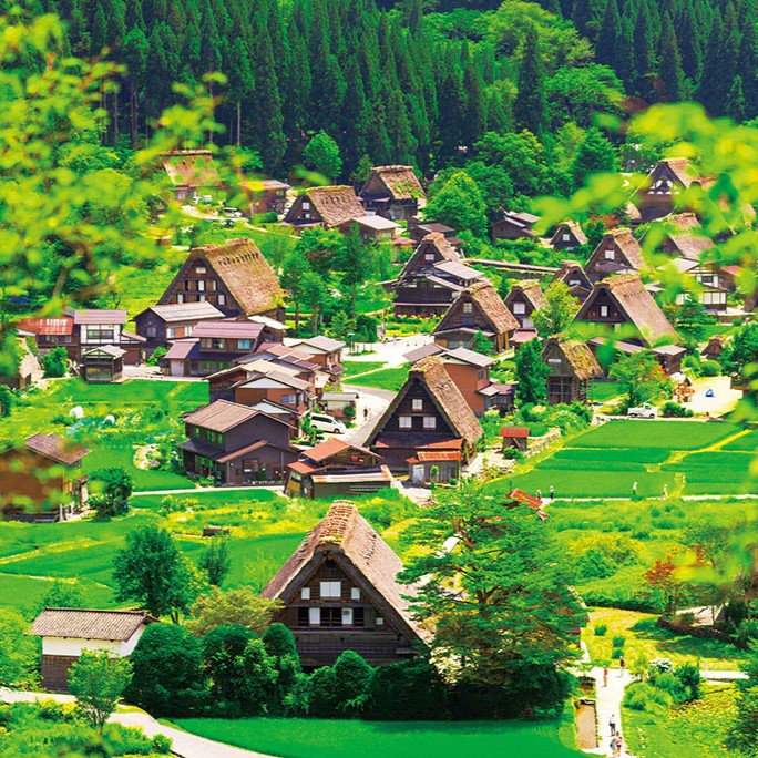 Jigsaw Puzzle 300-137 Shirakawa-go Gassho-style Village 300 Pieces