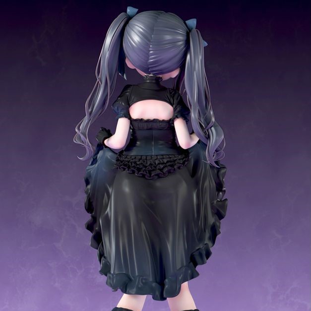 Nikkan shoujo Gothic Sisters Mischief Kurogiri Mea 1/5 - moehime-japantoys