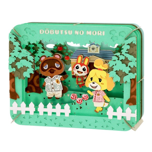 PAPER THEATER PT-379 Animal Crossing Summer Information Center