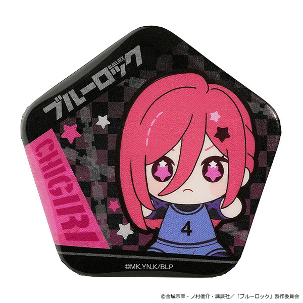 HUGGY Series Tin Badge Bluelock Hyouma Chigiri moehime-japantoys
