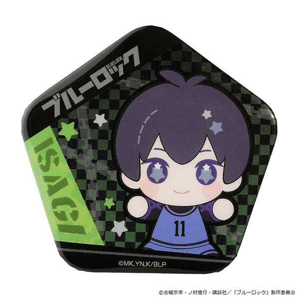 HUGGY Series Tin Badge Bluelock Yoichi Isagi moehime-japantoys
