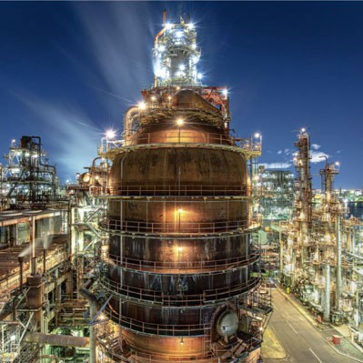 Jigsaw Puzzle Kawasaki Factory Night View TOA OIL (Flexi Coker) 1000pcs ...