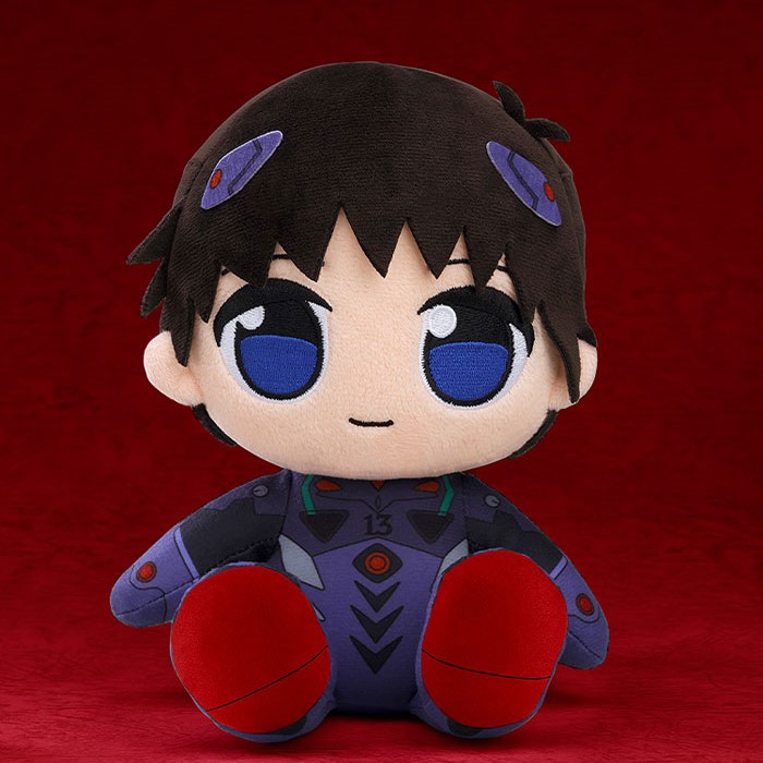 Kuripan Plushie Rebuild of Evangelion Shinji Ikari (Black Plugsuit ...